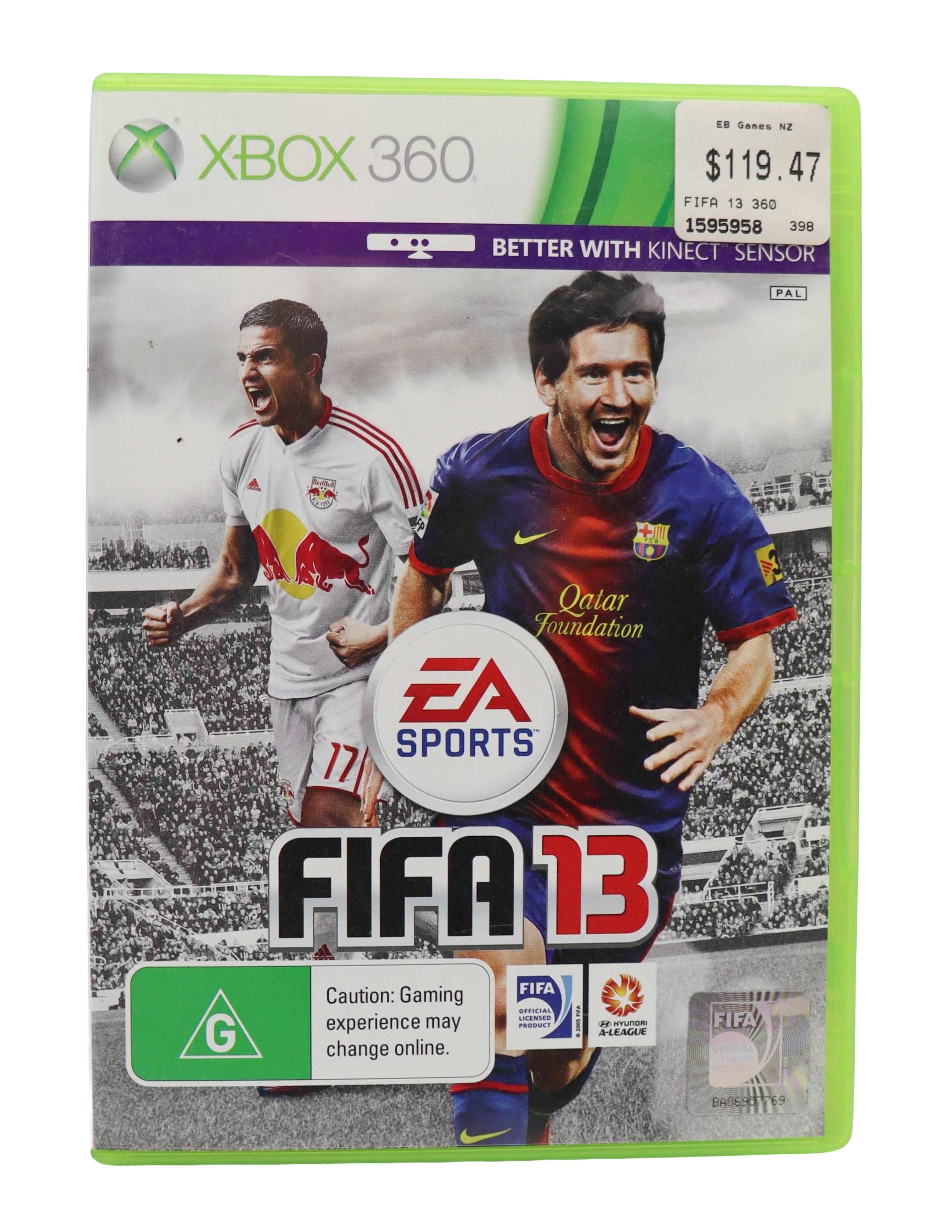 Xbox 360 FIFA 13 – Previously Played With