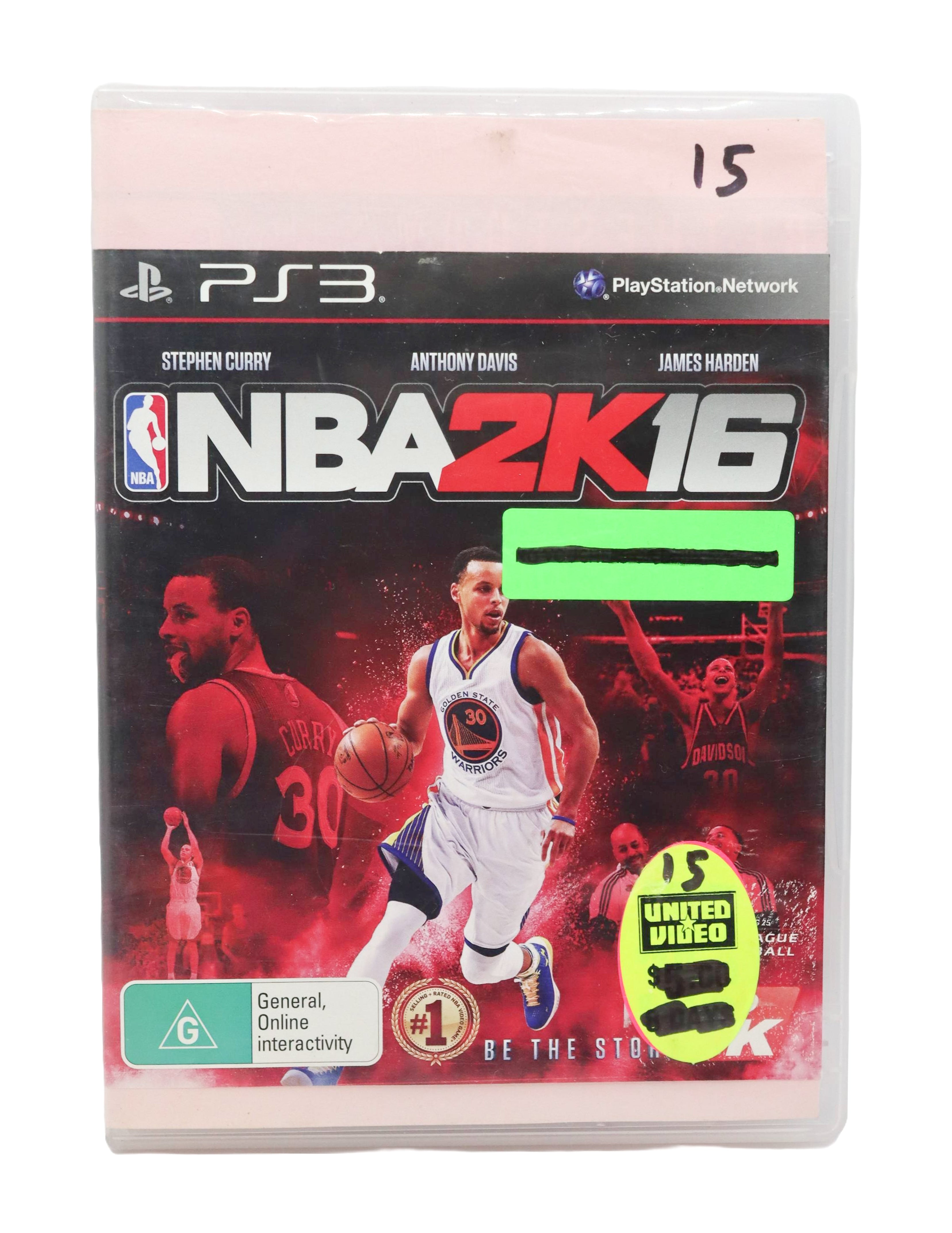 PlayStation 3 NBA 2K16 – Previously Played With